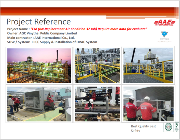 Service Maintenance & HVAC System – AAE International Company Limited ...
